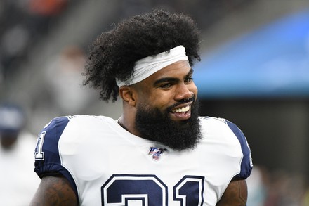 Dallas Cowboys Ezekiel Elliot Prior Miami Editorial Stock Photo - Stock ...