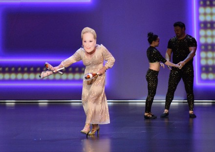 Performers Dance Onstage During 71st Annual Editorial Stock Photo ...