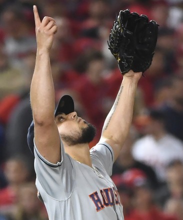 Houston Astros Closing Pitcher Roberto Osuna Editorial Stock Photo ...
