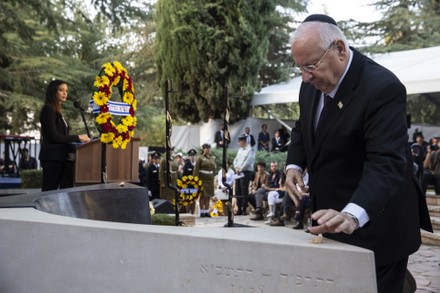 Israeli Prime Minister Benjamin Netanyahu speaks at memorial for Rabin ...
