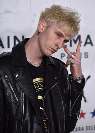 Machine Gun Kelly Arrives Puma X Editorial Stock Photo - Stock Image ...