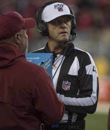Referee Craig Wrolstad Looks Replay Monitor Editorial Stock Photo ...