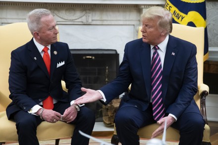 US President Trump meets with Representative Jeff Van Drew of New ...