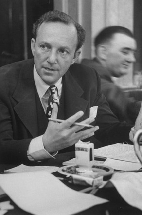 Charles Luckman President Lever Brothers Sitting Editorial Stock Photo ...