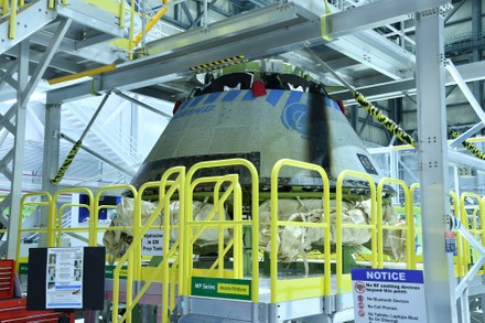 Boeing Starliner Spacecraft Sits Processing Facility Editorial Stock ...