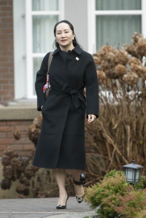 Huawei Cfo Meng Wanzhou Wearing Gps Editorial Stock Photo - Stock Image ...