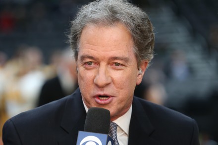 Cbs Broadcaster Kevin Harland Does His Editorial Stock Photo - Stock ...
