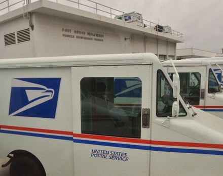 Usps Delivery Trucks Pictured Vehicle Maintenance Editorial Stock Photo ...