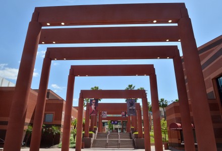 Entrance Luckman Fine Arts Complex On Editorial Stock Photo - Stock ...