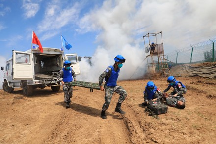 Peacekeepers Participate International Peacekeeping Drill Combinedarms ...