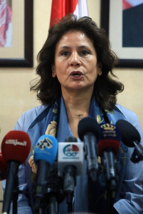 Jordanian Minister Energy Mineral Resources Hala Editorial Stock Photo ...