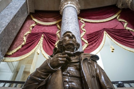 Statue Jefferson Davis President Confederate States Editorial Stock ...