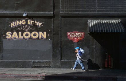 Man Walks Past Bar Established 1933 Editorial Stock Photo - Stock Image ...
