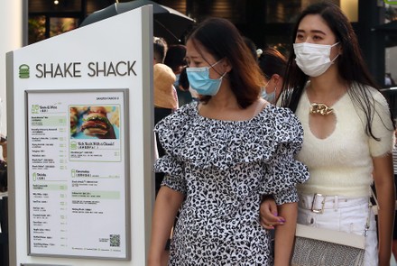 Chinese Visit Newly Opened Shack Shack Editorial Stock Photo - Stock ...