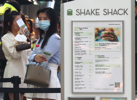 Chinese Visit Newly Opened Shack Shack Editorial Stock Photo - Stock ...