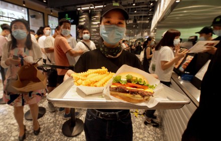 Chinese Visit Newly Opened Shack Shack Editorial Stock Photo - Stock ...