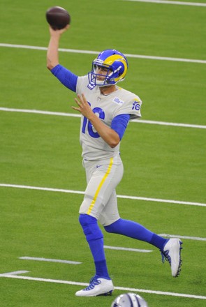 Los Angeles Rams Jared Goff Throws Editorial Stock Photo - Stock Image ...