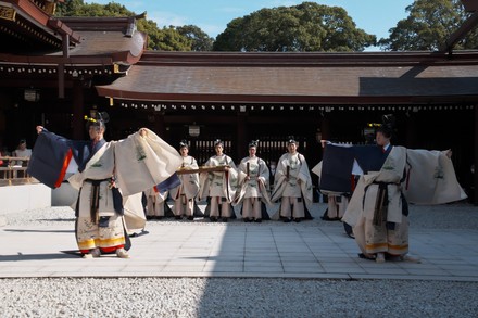 Court Musicians Gagaku Japanese Ancient Court Editorial Stock Photo ...