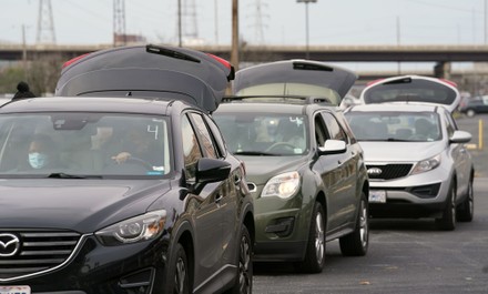 Cars Wait Their Trunk Lids Open Editorial Stock Photo - Stock Image ...