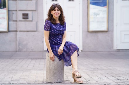 Actress Ana Rayo Poses During Portrait Editorial Stock Photo - Stock ...