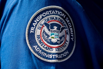 Badge Tsa Transportation Security Administration Officer Editorial ...