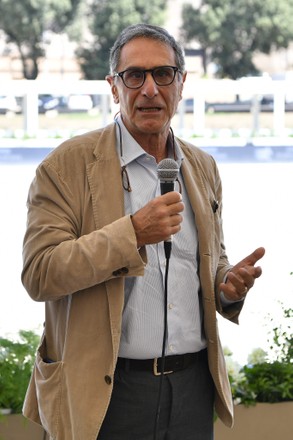 Claudio Barbaro During Press Conference Longines Editorial Stock Photo ...