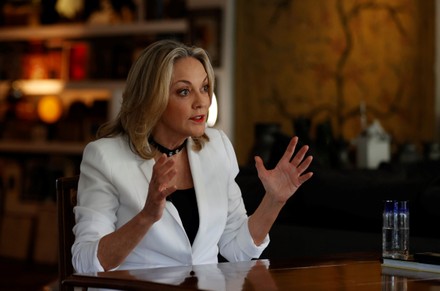 Former Colombian Foreign Minister Maria Emma Editorial Stock Photo ...