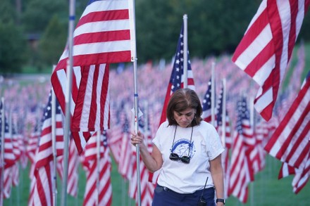 Volunteer Kerry Casey Bows Her Head Editorial Stock Photo - Stock Image ...