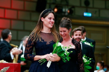 Swiss Soprano Regula Muehlemann Reacts Appplause Editorial Stock Photo ...