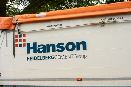 Hanson Lorries Arriving One Hs2 High Editorial Stock Photo - Stock ...