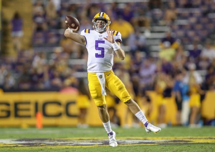 Lsu Quarterback Garrett Nussmeier 5 Rolls Editorial Stock Photo - Stock ...