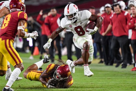 Los Angeles Castanford Cardinal Running Back Editorial Stock Photo ...