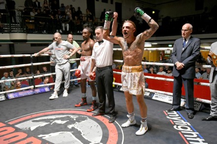 Billy Allington Black Gloves Defeats Jumaane Editorial Stock Photo ...