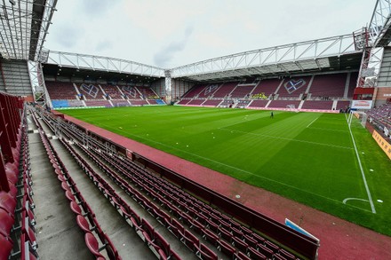 General View Inside Tynecastle Park Edinburgh Editorial Stock Photo ...