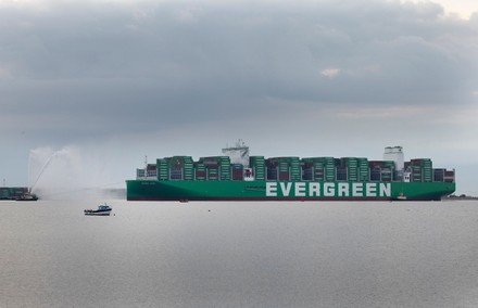 Ever Ace ship arrives at Felixstowe, Felixstowe, Suffolk, UK - 12 Sep ...