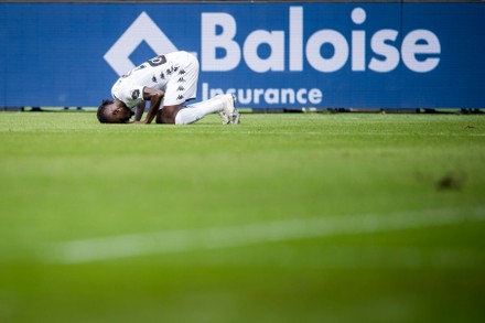 Charlerois Mamadou Fall Celebrates After Scoring Editorial Stock Photo ...