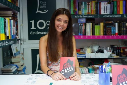 Ana Lucas Poses During Signing Her Editorial Stock Photo - Stock Image ...