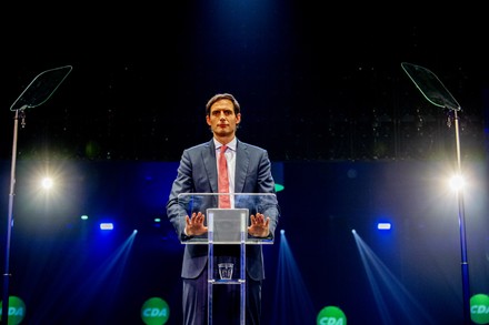 Cda Leader Wopke Hoekstra Gives Speech Editorial Stock Photo - Stock ...