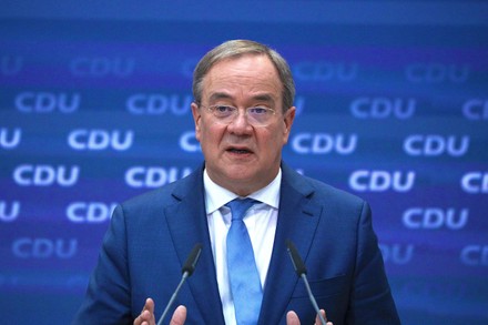Cdu press conference, Berlin, Germany - 13 Sep 2021 Stock Pictures ...