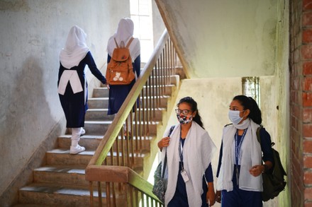 Students Seen Enter Classroom Second Shift Editorial Stock Photo ...