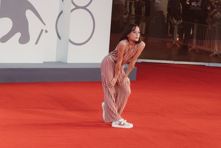 Sara Ciocca Attends Red Carpet Movie Editorial Stock Photo - Stock ...