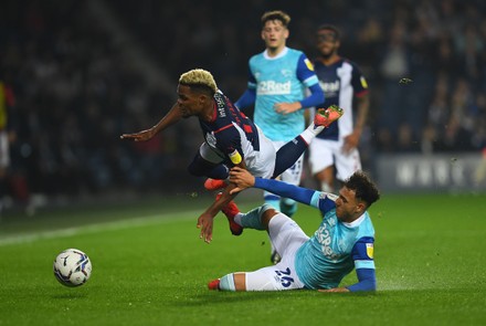 Grady Diangana West Bromwich Albion Tackled Editorial Stock Photo ...