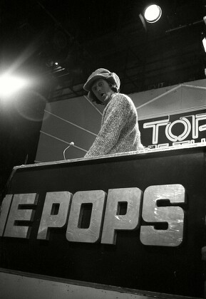 Presenter Jimmy Savile On Top Pops Editorial Stock Photo - Stock Image ...