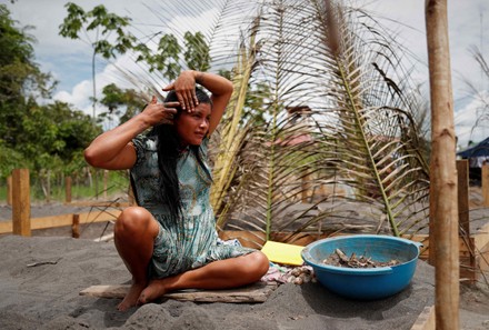 Kandozi Woman Musa Karusha Community Plants Editorial Stock Photo ...