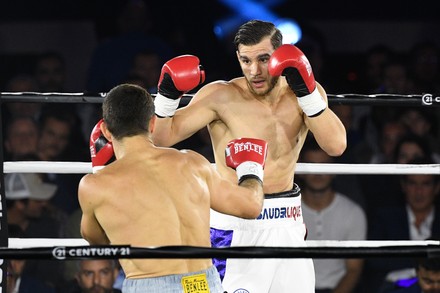 MATHIEU BAUDERLIQUE DURING HIS BOXING MATCH Editorial Stock Photo ...