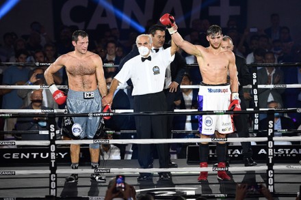 Mathieu Bauderlique After His Boxing Match Editorial Stock Photo ...