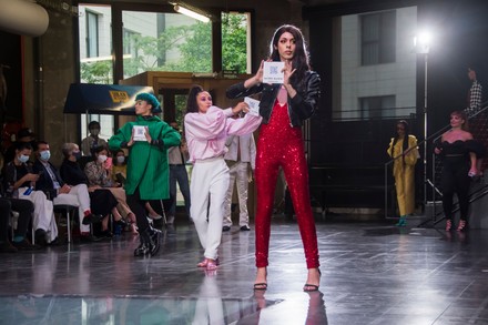 Madrid Fashion Week Kicks Off Performance Editorial Stock Photo - Stock ...
