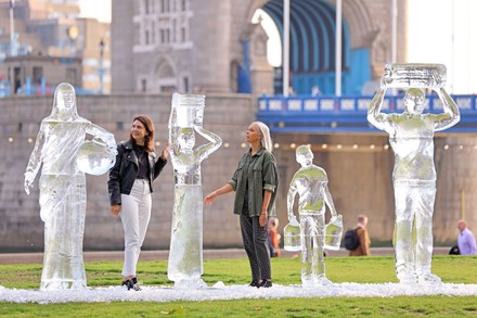 Today Wateraid Unveiled Four Striking Ice Editorial Stock Photo - Stock ...