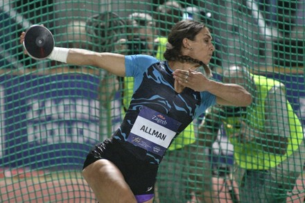 Discus Throw Valerie Allman Editorial Stock Photo - Stock Image ...