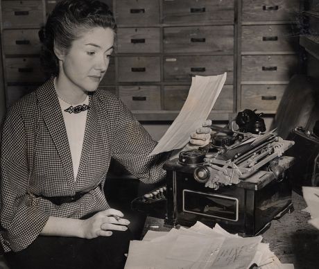 Mary Malcolm Bbc Radio Announcer Who Editorial Stock Photo - Stock ...